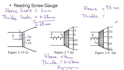 Micrometer Reading Exercises