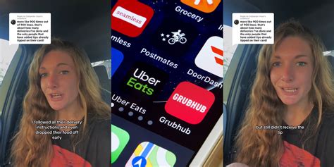 Uber Eats and DoorDash Driver Says To Not Accept No-Tip Orders