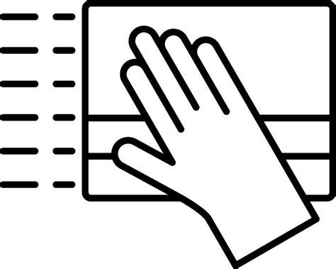 Dusting Line Icon 36610645 Vector Art At Vecteezy