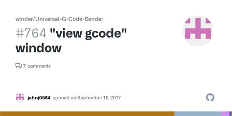 view gcode window · issue 764 · winder universal g code sender · github