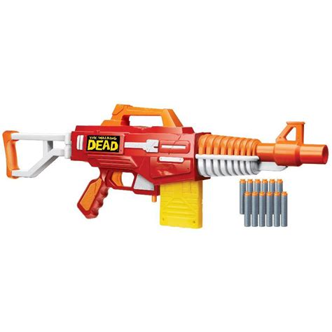 Buzz Bee Air Warriors The Walking Dead Abrahams M16 Dart Blaster Играландия интернет