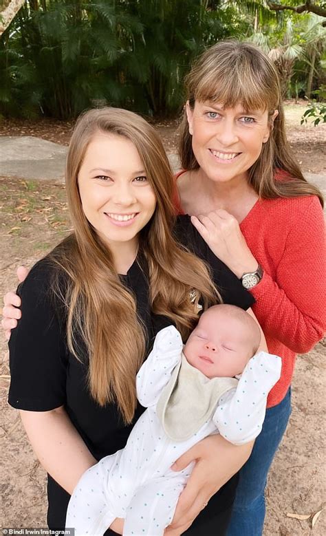 Terri Irwin Shares Hilarious Photo Of Granddaughter Grace Posing With A