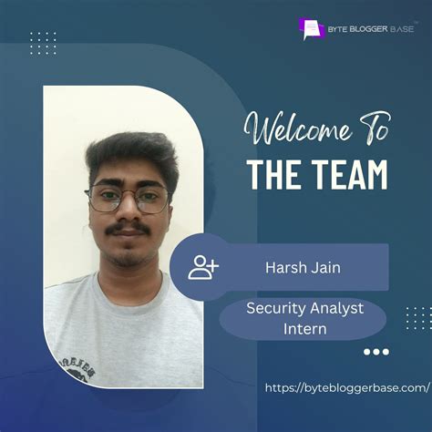 Harsh Jain On Linkedin Thanks Byte Bloggerbase For This Opportunity 🤩🤩 I Hope Ill Learn Alot