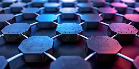 Visualization Of Graphene Neural Network Molecular Structure Concept Graphene Neural Network