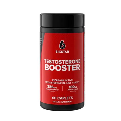 تستوسترون بوستر سیکس استار ماسل تک Six Star Testosterone Booster