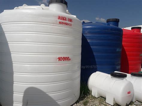 Вертикален резервоар 10 000 литра Резервоари Варели Бидони Цистерни София Вертикале