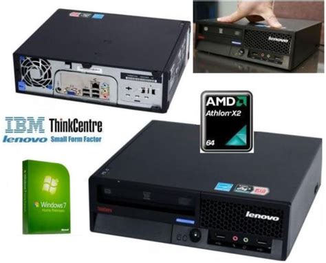 IBM Lenovo ThinkCentre A E Windows PC Computer AMD Athlon X Mhz Yr Wty Only