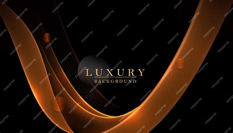 Premium Vector Illustration With Isolated Copper Colored Arcs With
