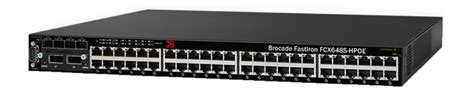 Brocade Fcx648s Hpoe Adv Switch Network Republic