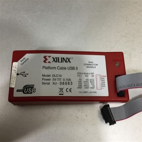 mạch nạp xilinx dlc10 platform cable usb ii module