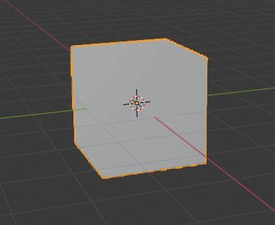 Mesh Moving Cube In Object Mode Leaves Outline Of The Cube On Screen Blender Stack Exchange