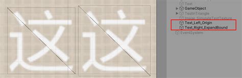 利用着色器实现ugui的文本描边 一点心得