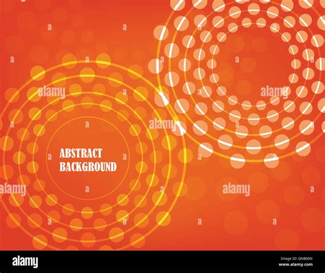 Orange Abstract Background Vector Stock Vector Image And Art Alamy