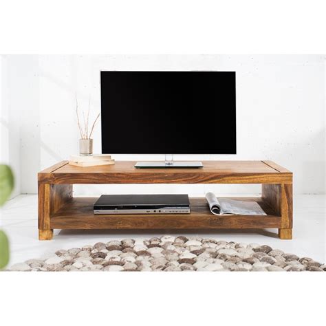 Table Basse Design Massive Madeira 110cm Sheesham