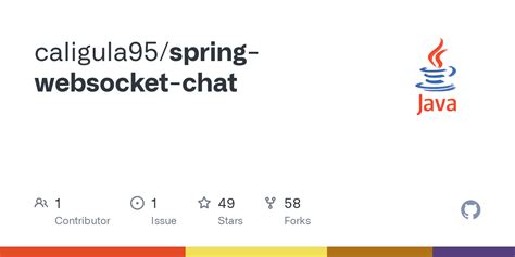 GitHub Caligula Spring Websocket Chat