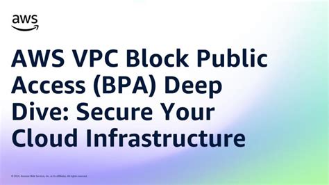 Aws Vpc Block Public Access Bpa Deep Dive Secure Your Cloud