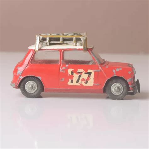 Vintage Corgi Toys Bmc Mini Cooper S Rally Car 177 Monte Carlo Red £20 00 Picclick Uk