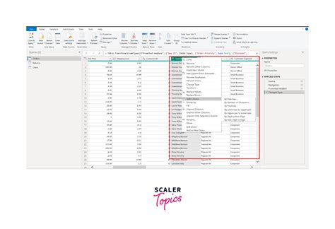 Data Transformation In Power BI Scaler Topics