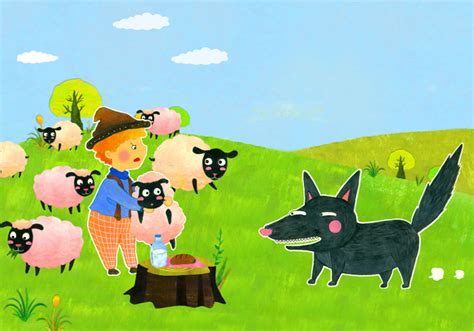 이솝우화 늑대와 양치기 소년 네이버 블로그