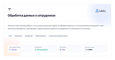Linux Data Processing Challenge Mastering Join And Awk Commands Вызов