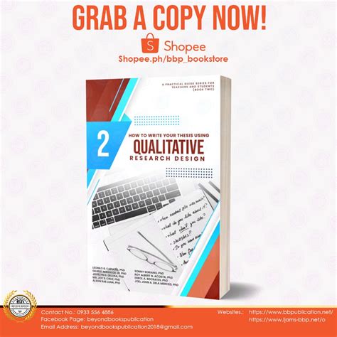 2 How To Write Your Thesis Using Qualitative Research Design Shopee