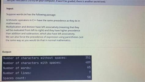 Solved Collapse Context Write A C Program That Reads A