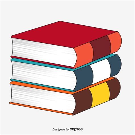 كتاب عناصر لون الكرتون كتاب الكتب كرتون بوك Png وملف Psd للتحميل مجانا