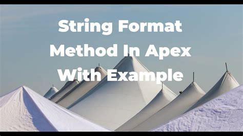 Salesforce Apex String Format Method With Examples Salesforcehunt
