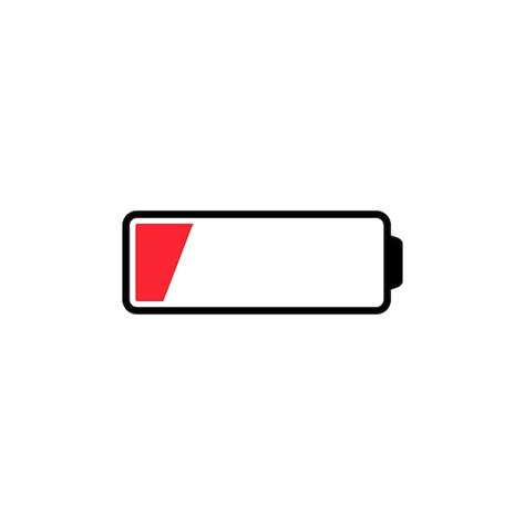 premium vector battery power indicator icon vector