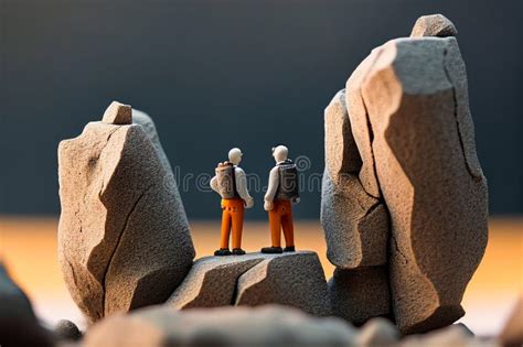 Modeling Concept Tiny Characters Model Miniature Cartoon People