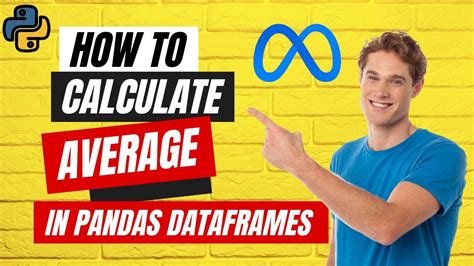 Faang Job Series How To Find Average Of Column In Pandas Meta Interview Python For Data