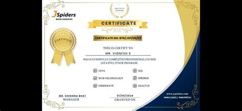 vignesh senthilkumar on linkedin i have successfully completed java