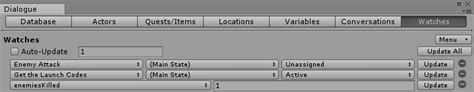 Dialogue System For Unity Dialogue Editor