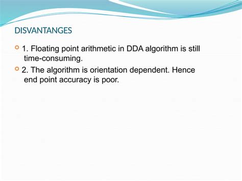 Dda Line Algorithm Pptx Of Computer Graphics PPTX Computing Technology Computing