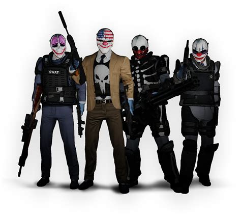 Armor Skins • Payday 2 Workshop Manual • Payday Official Site