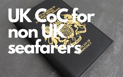 Uk Coc For Non Uk Seafarers