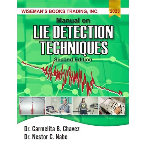 manual on lie detection techniques second edition shopee philippines