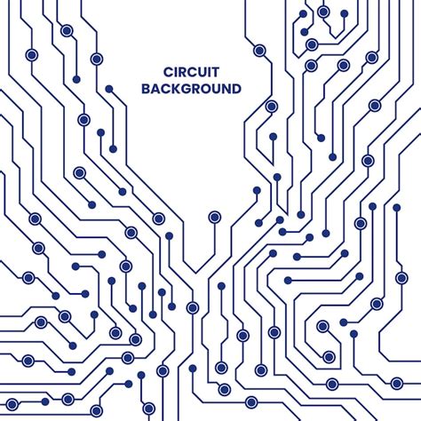 Premium Vector Abstract Vector Circuit Board Technology Pattern For Background