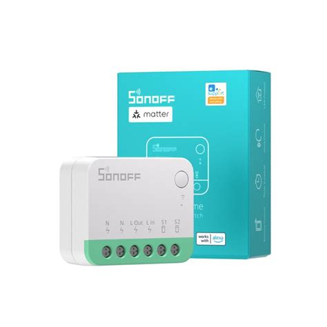Nous B1z Smart Tuya Zigbee Mini Relay Module With Switch Input 1 Gang
