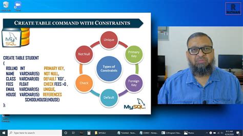 Mysql Part 3 Sql Constraints Cbse Computer Science And Informatics Practices Youtube