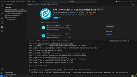 Creating Development Env For Nzrzf5340 Errorwarning ️ ︎ Nrfjprog