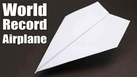 Paper Airplane World Record Rules At Mary Nugent Blog