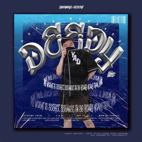 크롬 디피 머큐리 타이포그래피 And 앨범커버 아트워크 앨범표지 앨범자켓 앨범커버 포트폴리오 크몽