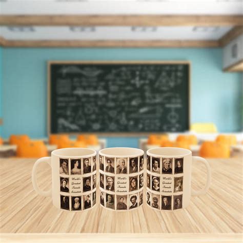 ceramic mug 11oz the world s greatest female scientists — science