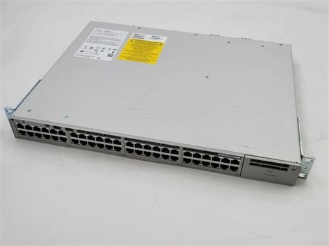 Cisco C9200 48t E Catalyst 9200 Managed L3 Switch 48 Ethernet Ports 48
