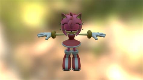 Amy Rose 3d Model By Luke Steel Lukesteel 3db5146 Sketchfab