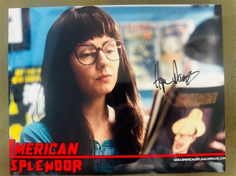 Foto 8x10 Firmata Da Hope Davis Di American Splendor In Persona Ebay