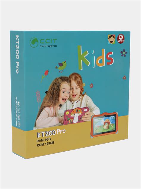 Детский планшет Ccit KT-200 Pro Android 4/128 ГБ IPS экран купить по ...
