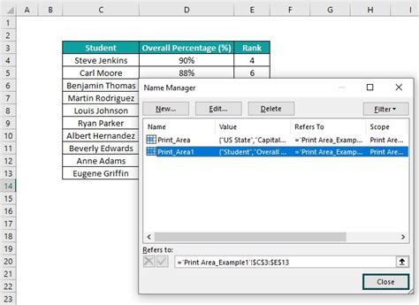 Print Area In Excel What Is It Examples How To Set Change