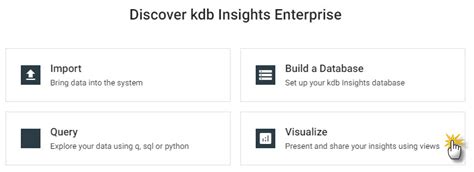 Quickstart Kdb Products